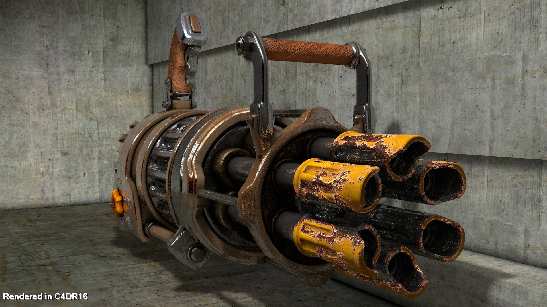 3D Gatling Machine Gun Arcane Jinx LoL Model - TurboSquid 1834986