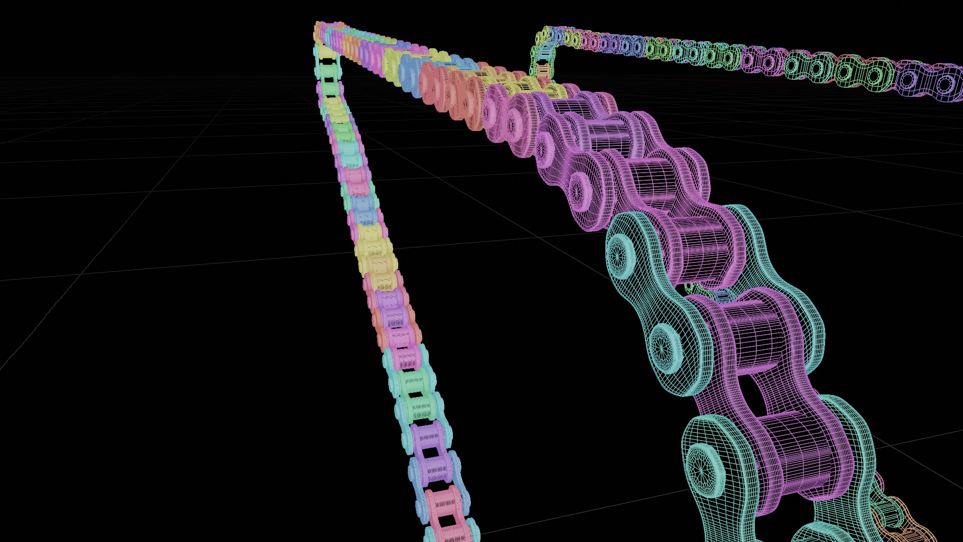 Motorcycle Drive Chain 3D Model - TurboSquid 1981996