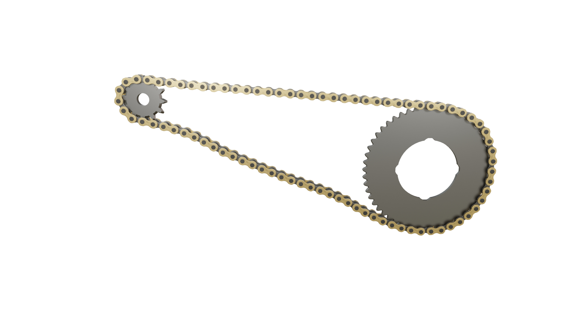 Motorcycle Drive Chain 3D Model - TurboSquid 1981996
