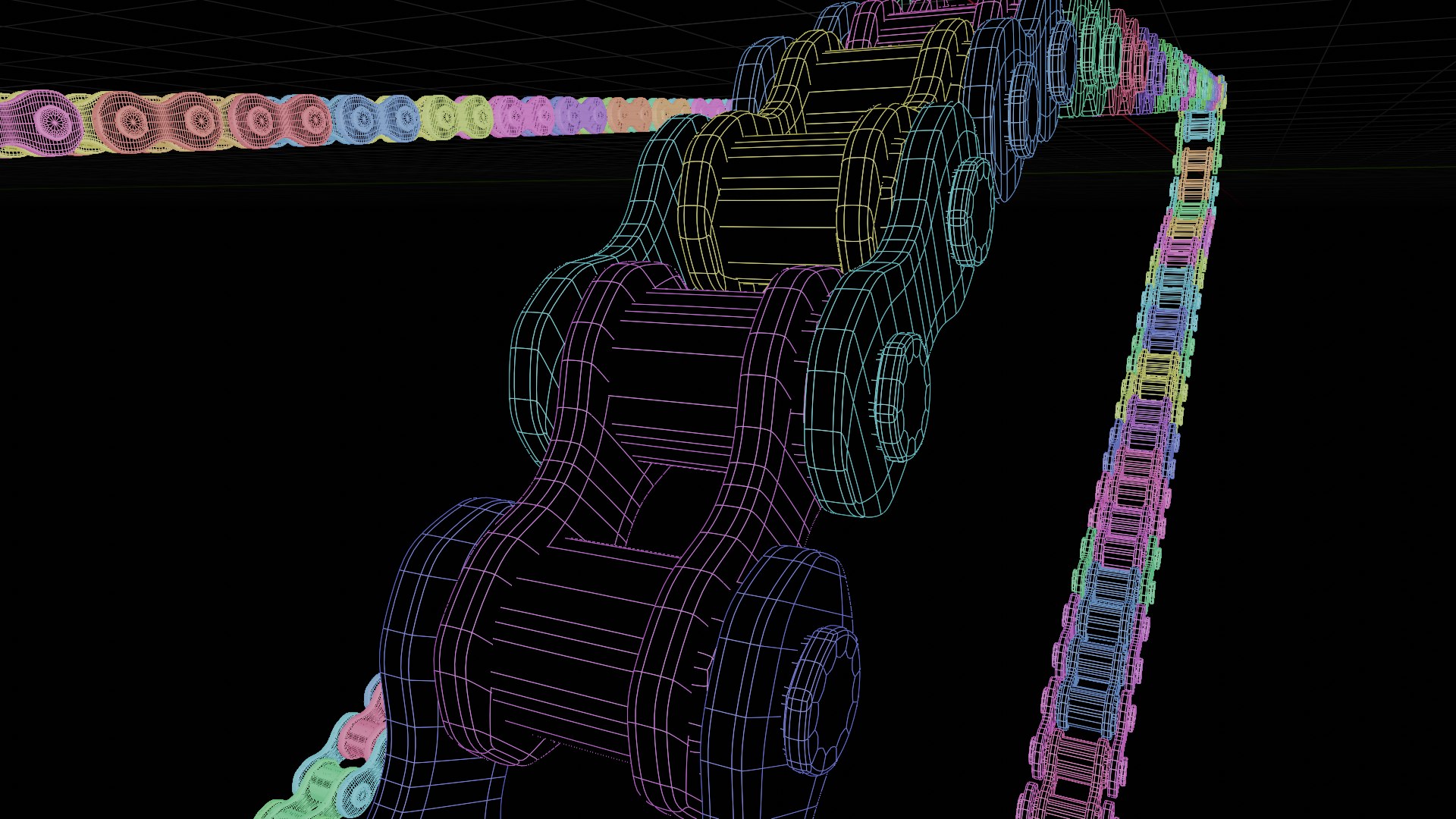 Motorcycle Drive Chain 3D Model - TurboSquid 1981996