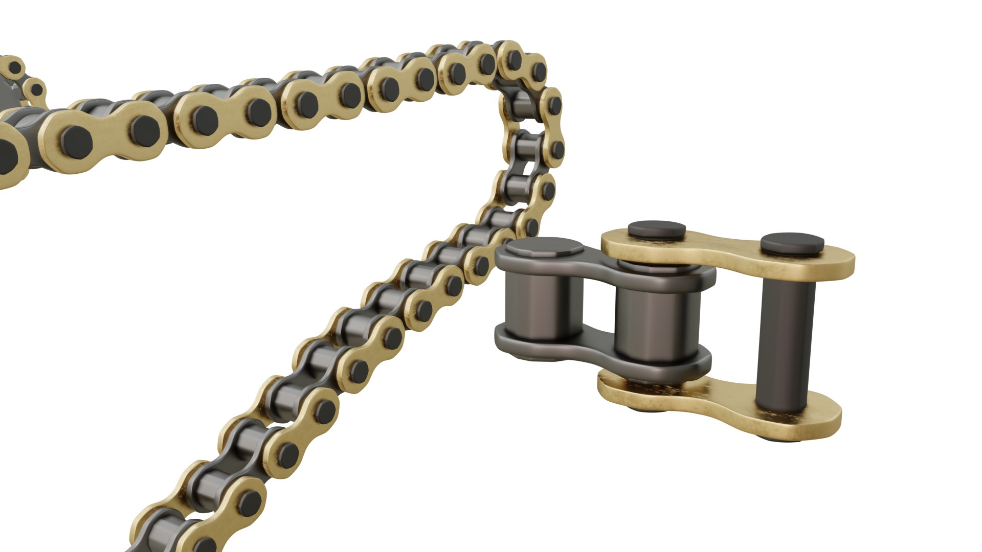 Motorcycle Drive Chain 3D Model - TurboSquid 1981996