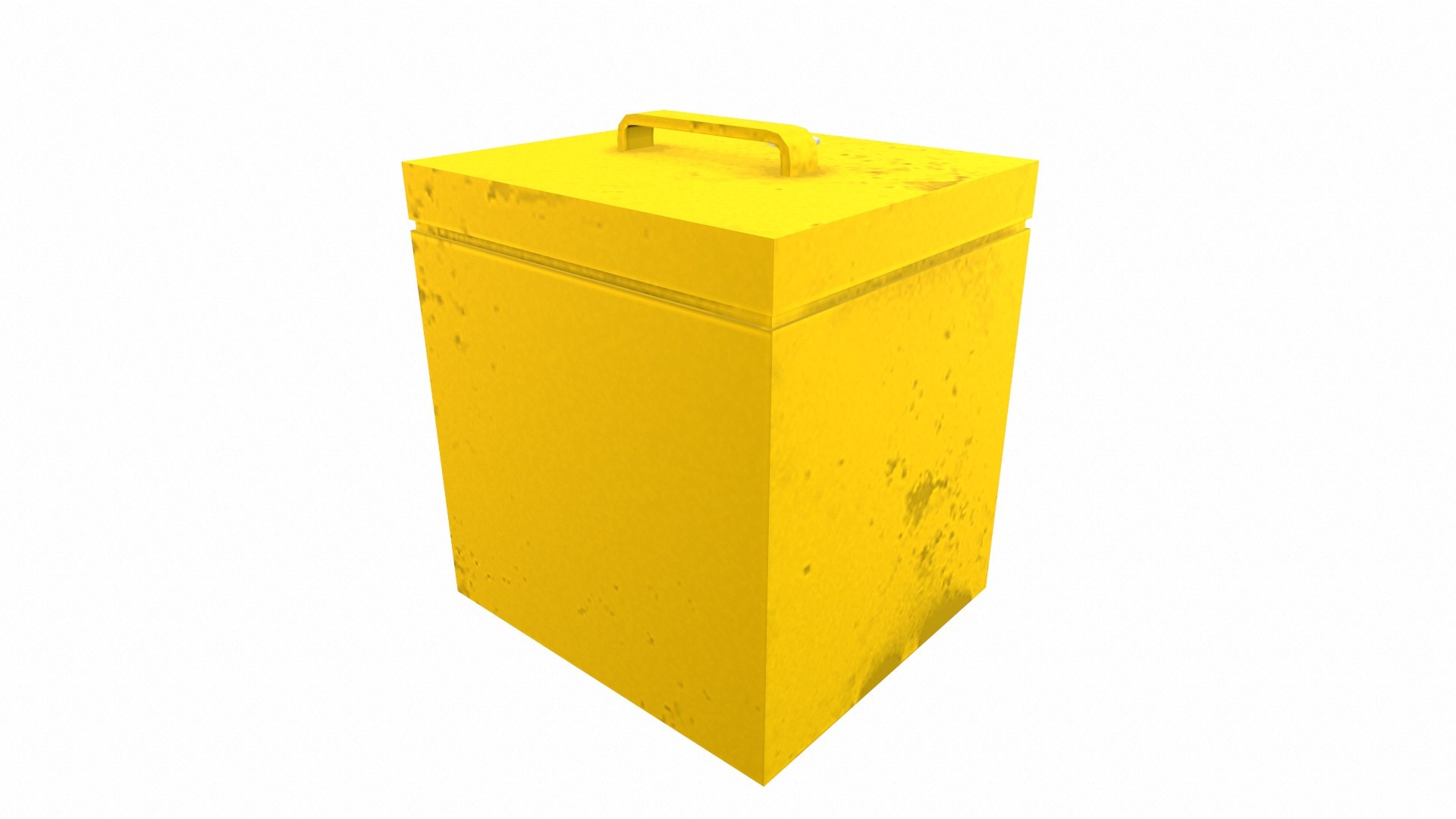 3D Metal Box Model - TurboSquid 2338737