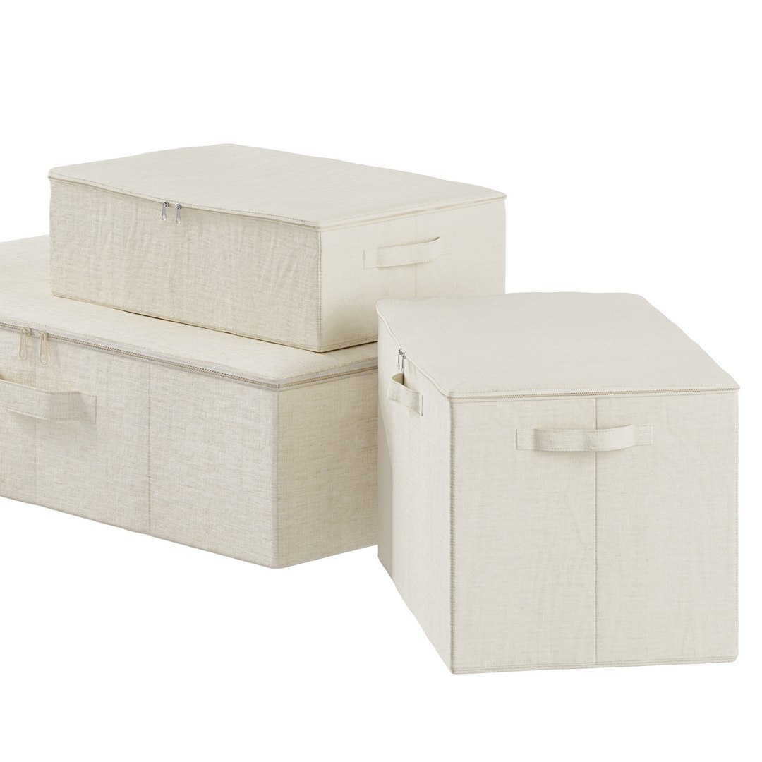 3D Foldable Cotton Storage Box And Organizer ZARA HOME - TurboSquid 2144676