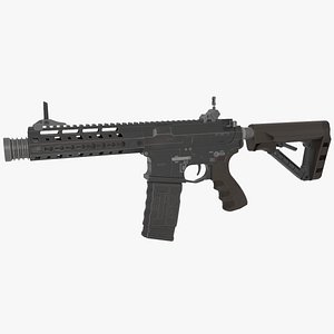 Assault Rifle Collada Models for Download | TurboSquid