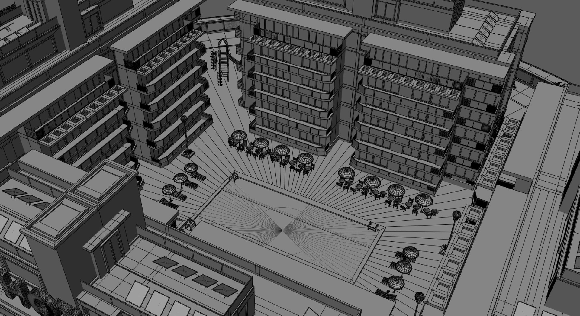 3D Hotel Ho - TurboSquid 1195523