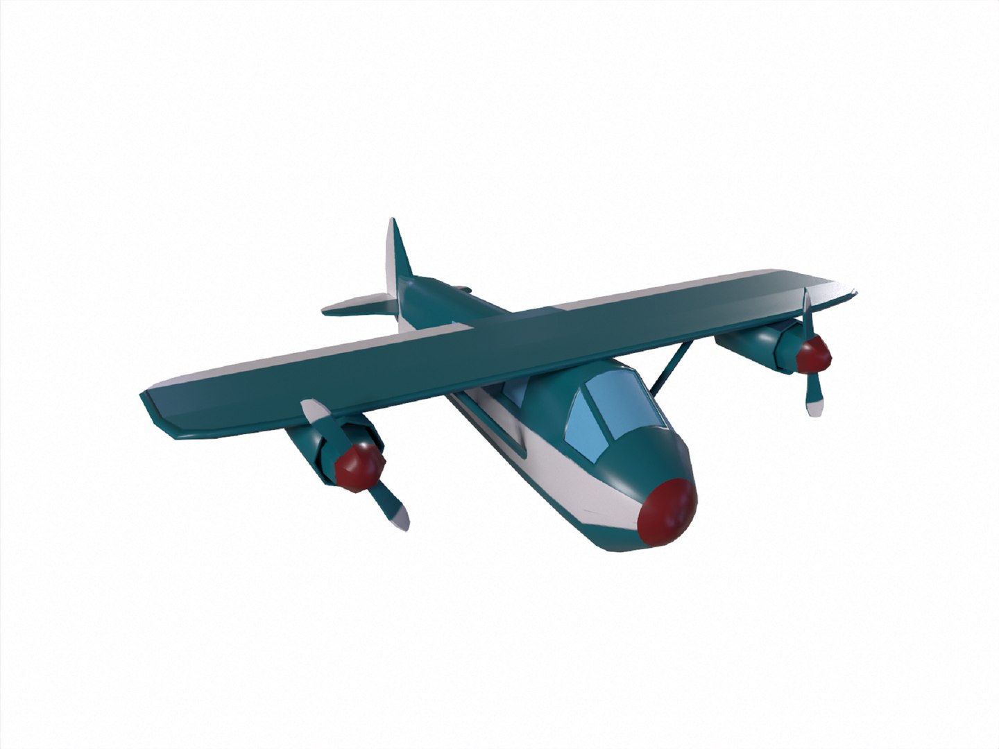 3D Stylized Plane 5 model - TurboSquid 1807049