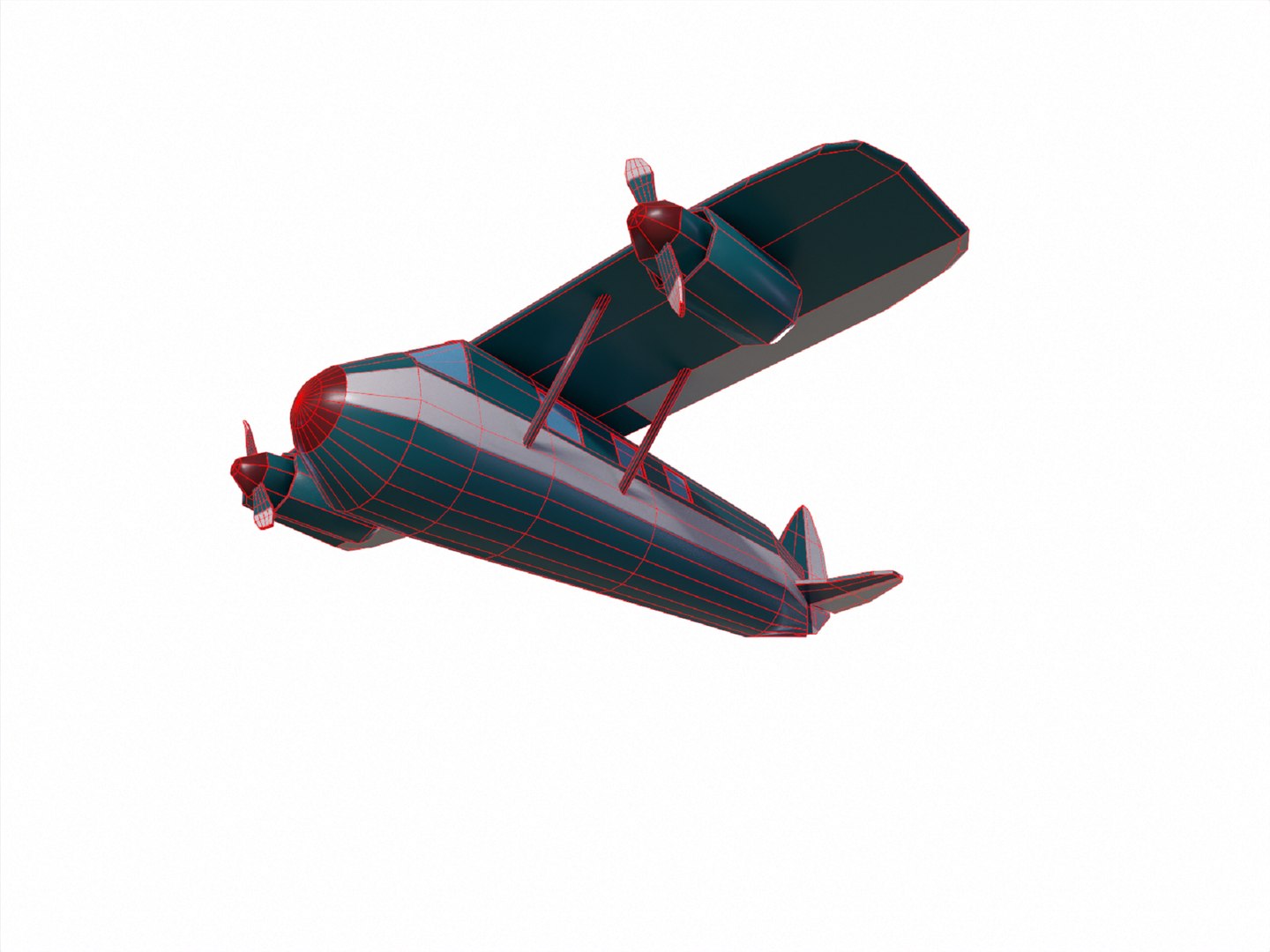 3D Stylized Plane 5 Model - TurboSquid 1807049