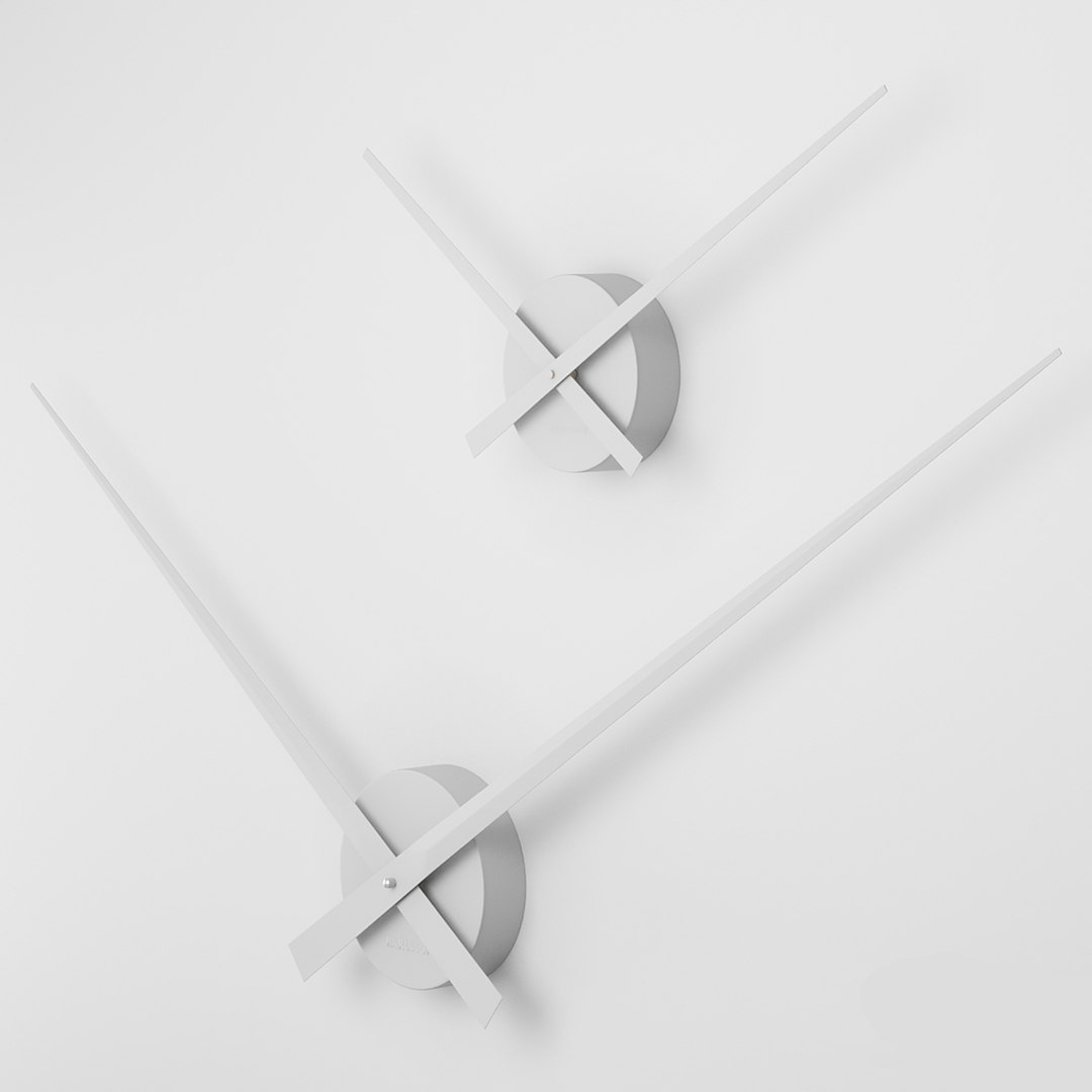 Wall Clock Karlsson Little Big Time 3D - TurboSquid 2194487