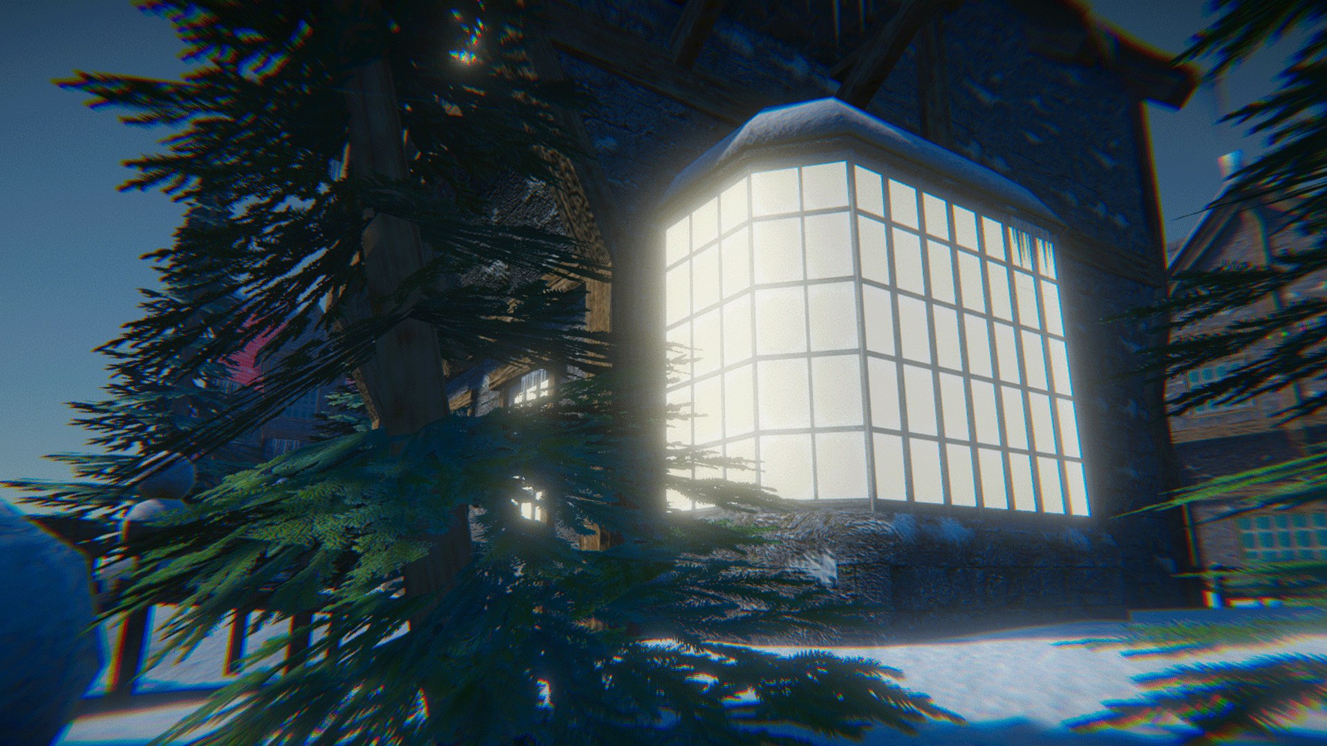 House Winter 3D Model - TurboSquid 1439539