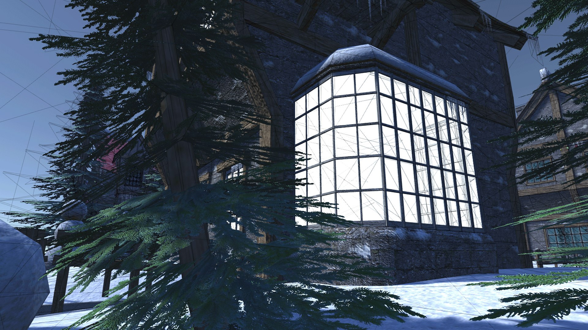 House Winter 3D Model - TurboSquid 1439539