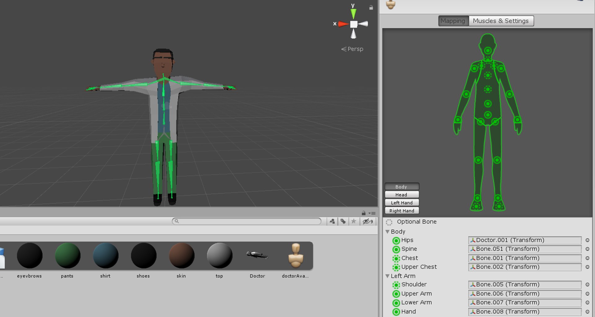 3D Doctor Character Rigged Unity - TurboSquid 1565983