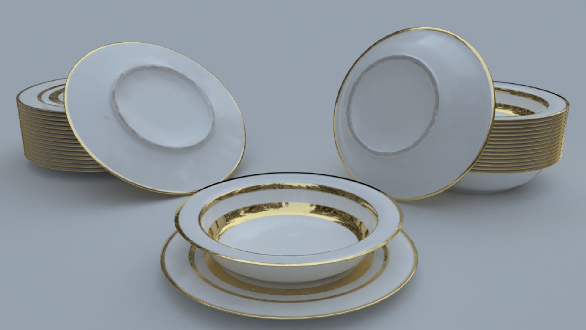3D model plate - TurboSquid 1316213