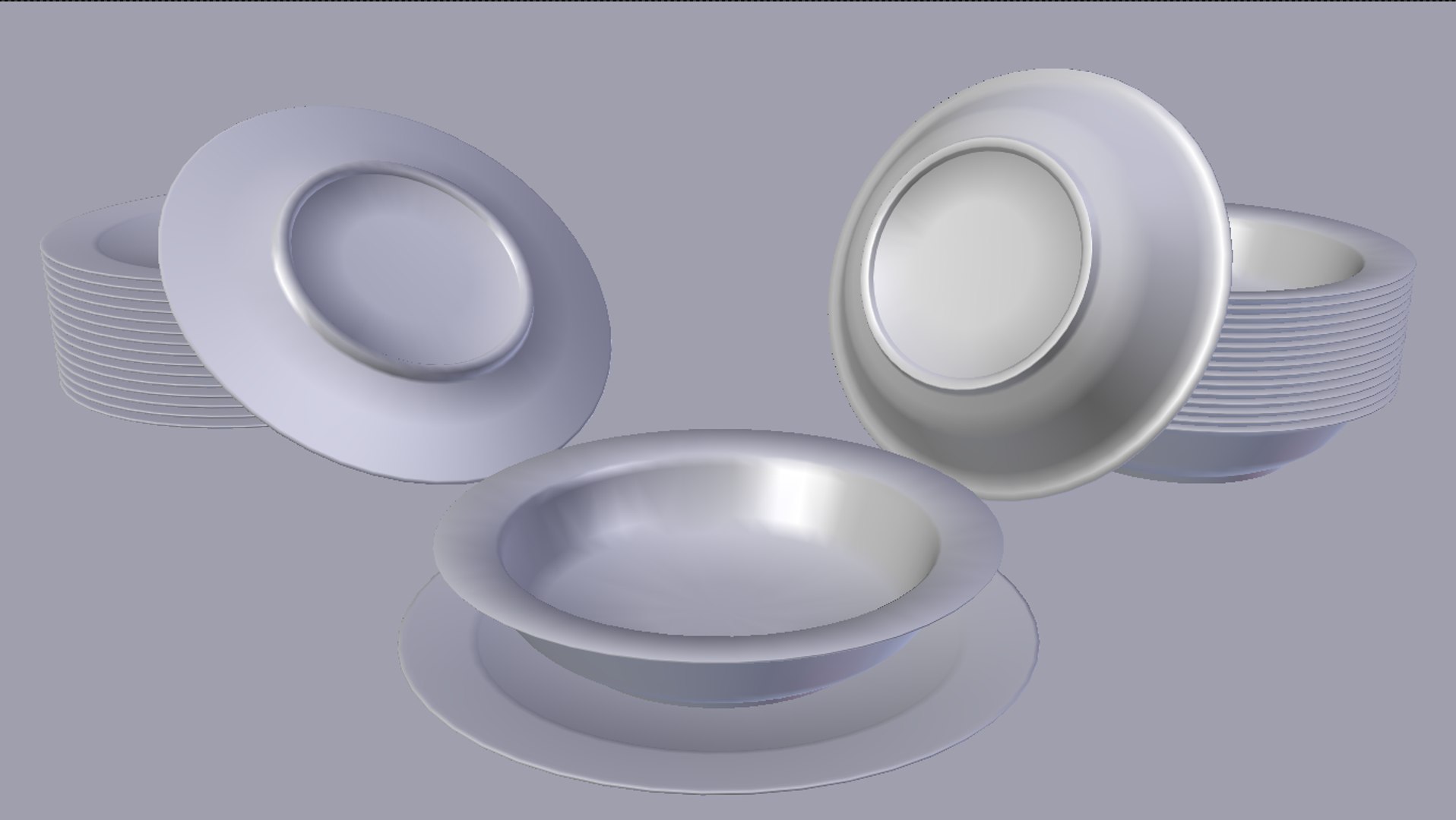 3D model plate - TurboSquid 1316213