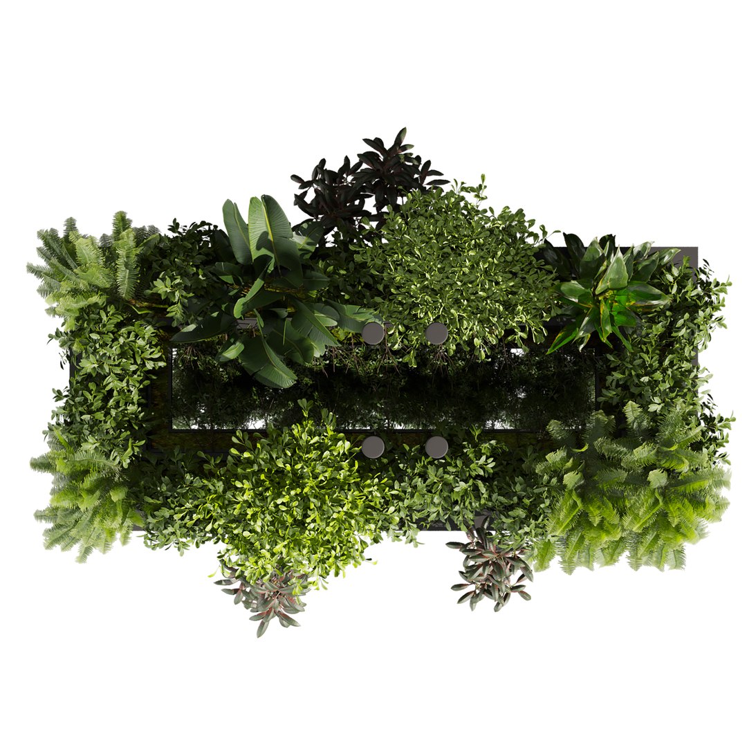 Plant Vol 784 - Mpelous - Ivy - Bush Model - TurboSquid 2506845