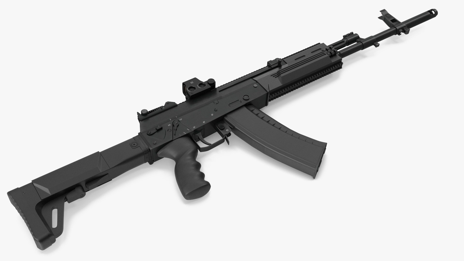 Kalashnikov AK-12 2011 with Holographic Sight New 3D model - TurboSquid ...