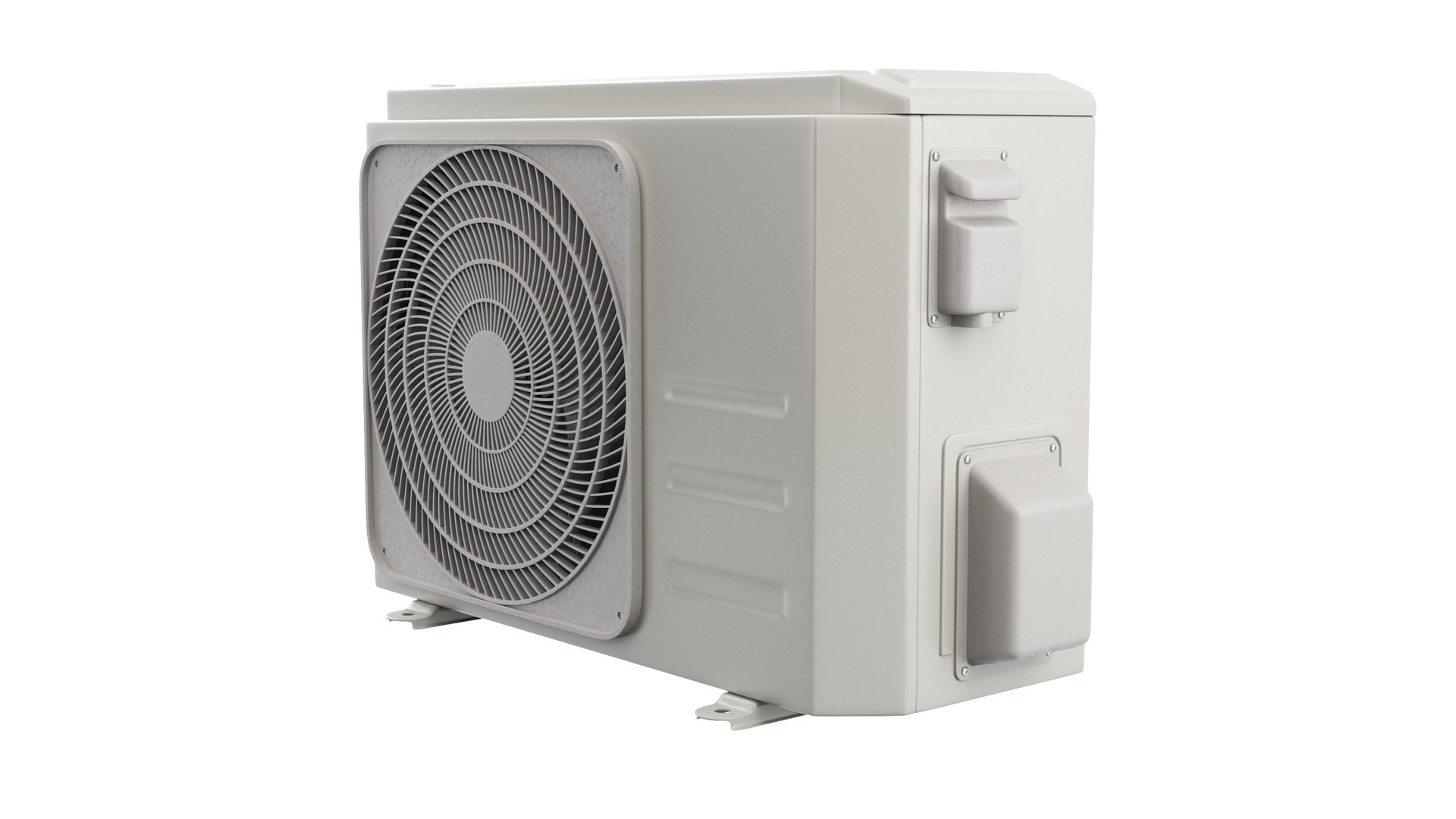 Outdoor AC Unit 3D Model - TurboSquid 2346866