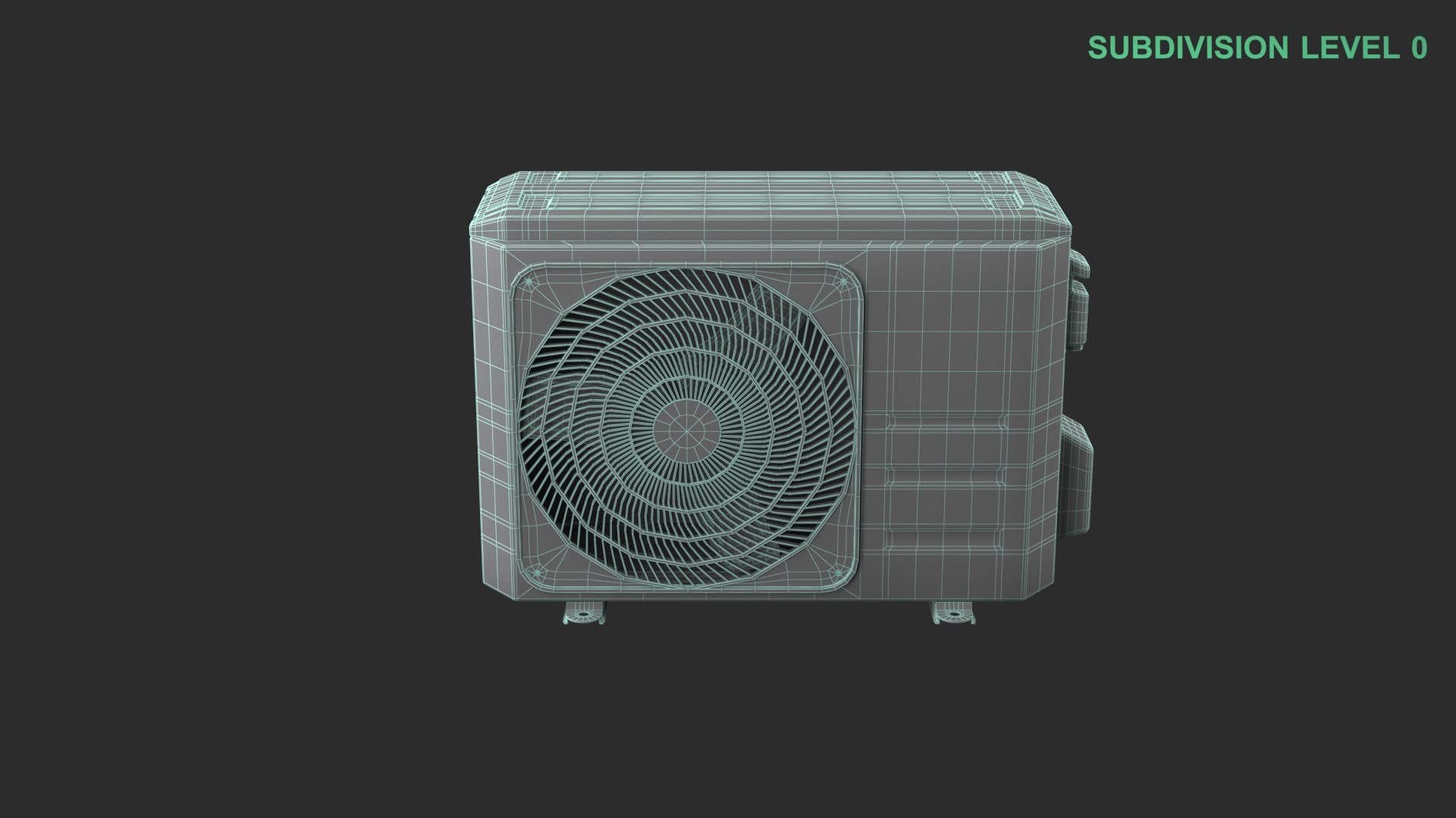 Outdoor AC Unit 3D Model - TurboSquid 2346866