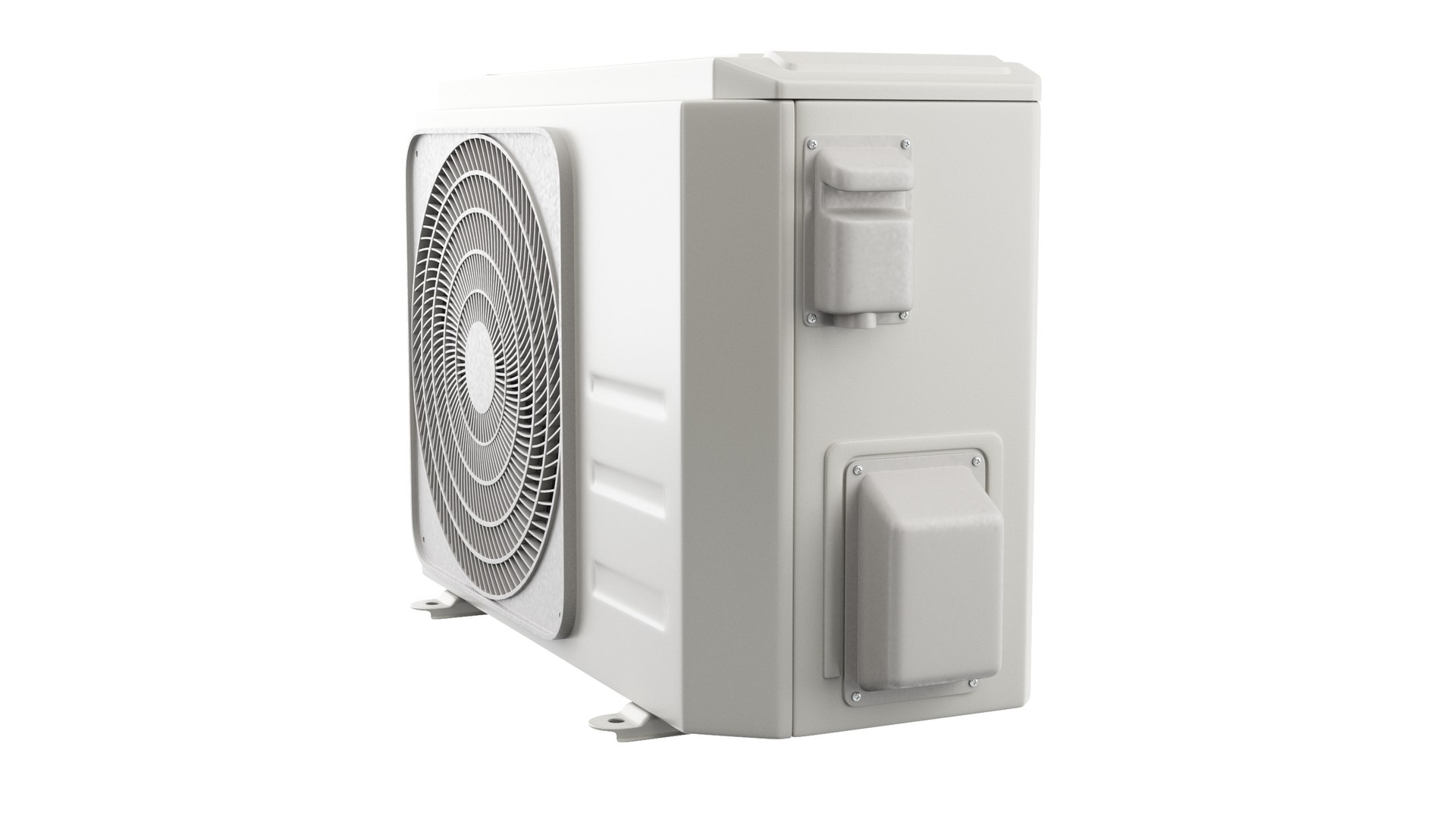 Outdoor AC Unit 3D Model - TurboSquid 2346866