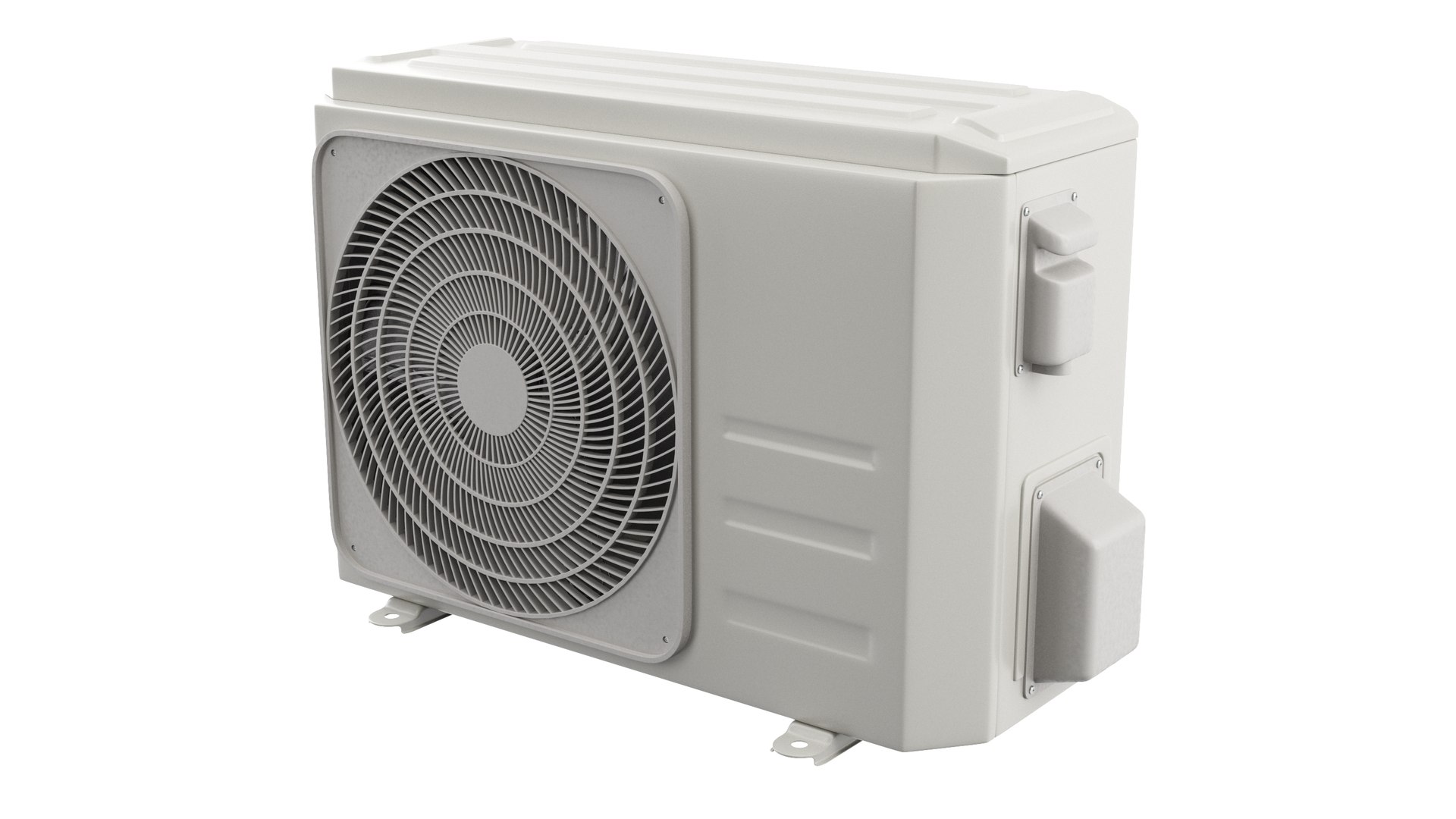 Outdoor AC Unit 3D Model - TurboSquid 2346866