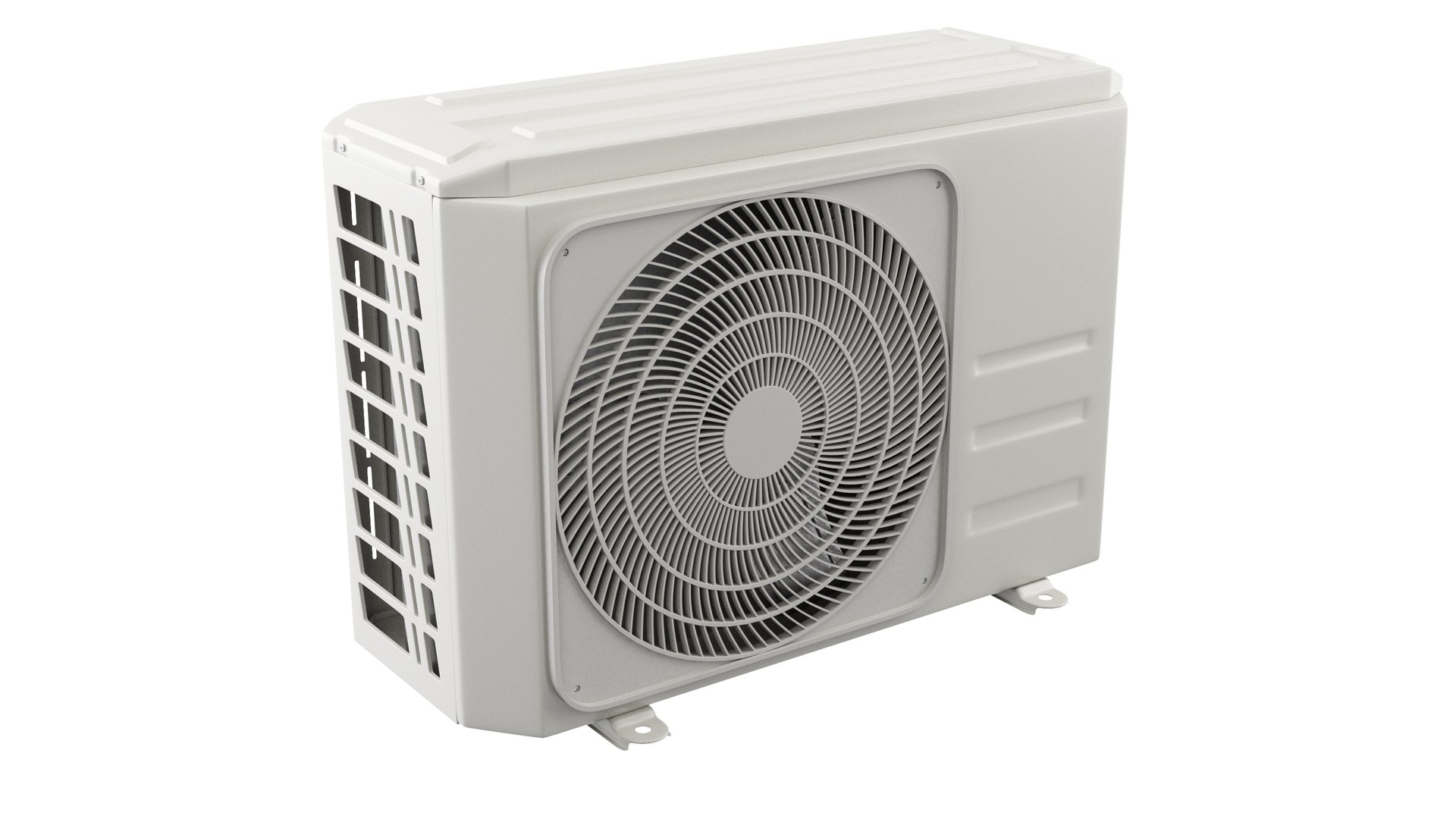 Outdoor AC Unit 3D Model - TurboSquid 2346866