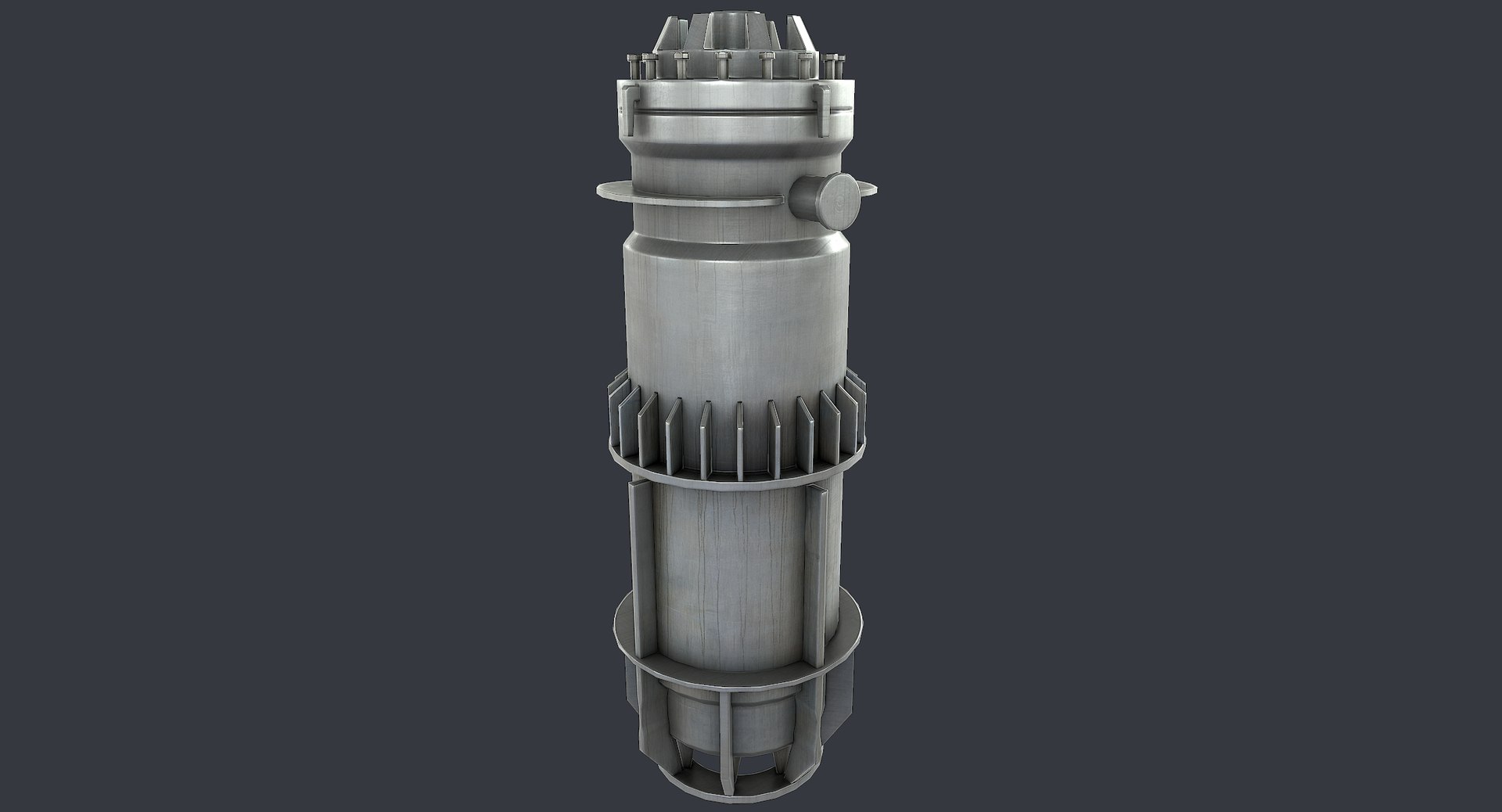 Nuclear Waste Container 3d Max