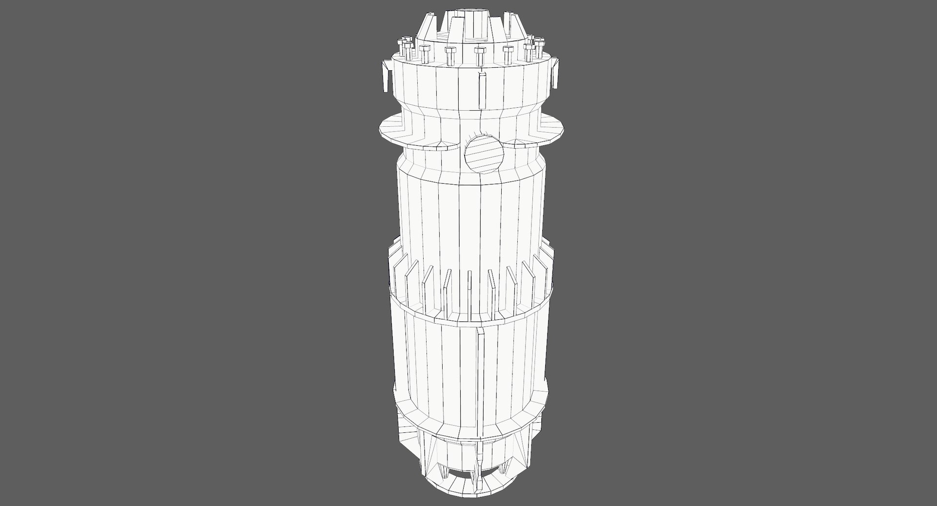 Nuclear Waste Container 3d Max