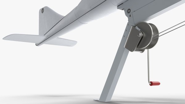 ロシアの無人機オーラン 10 と発射カタパルト3Dモデル - TurboSquid 2000271