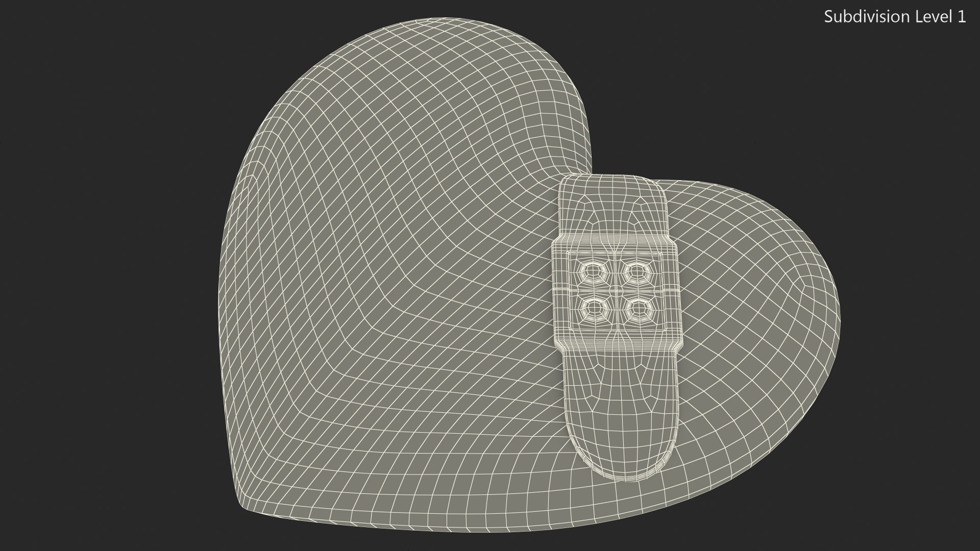 Heart with Patch Emoji 3D - TurboSquid 1799499