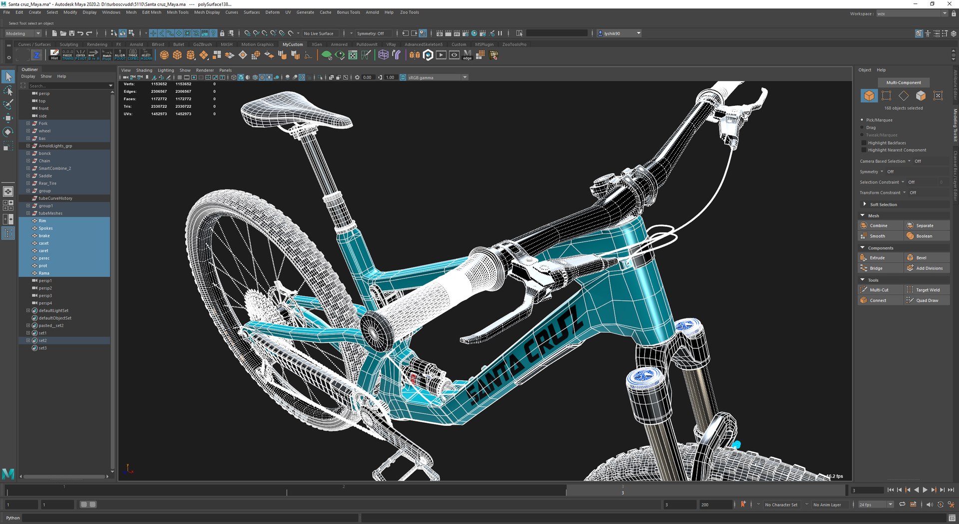 Santa Cruz Bicycles 3D Model - TurboSquid 2197967