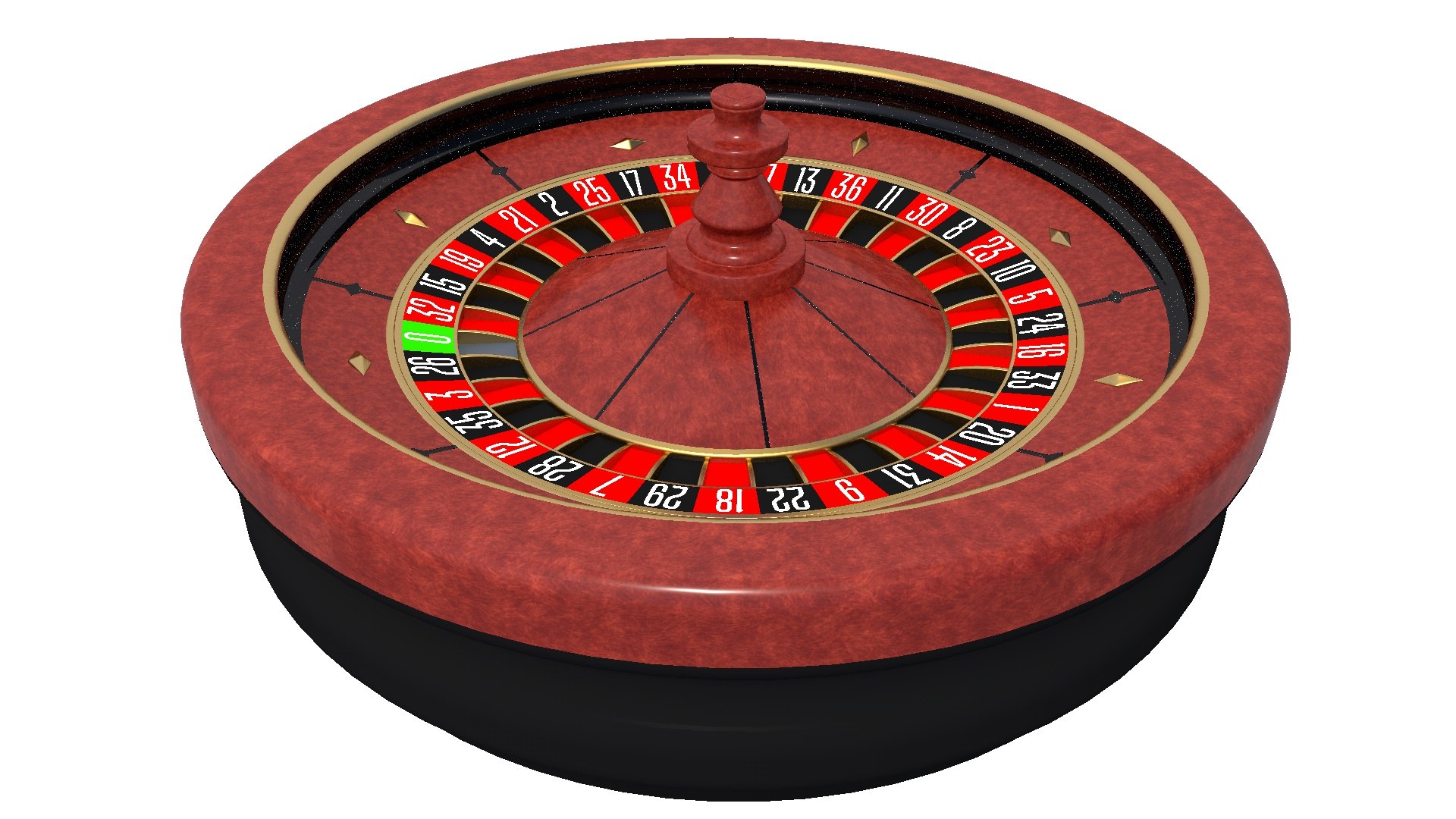 Roulette Wheel 3D - TurboSquid 1881948
