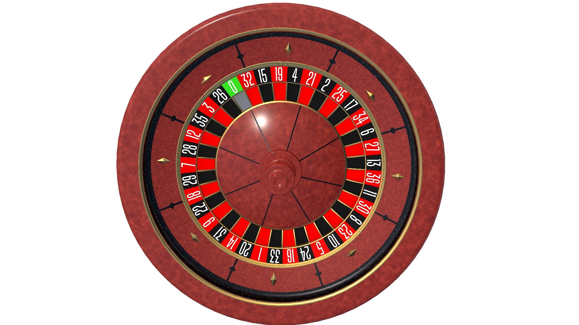 Roulette Wheel 3D - TurboSquid 1881948