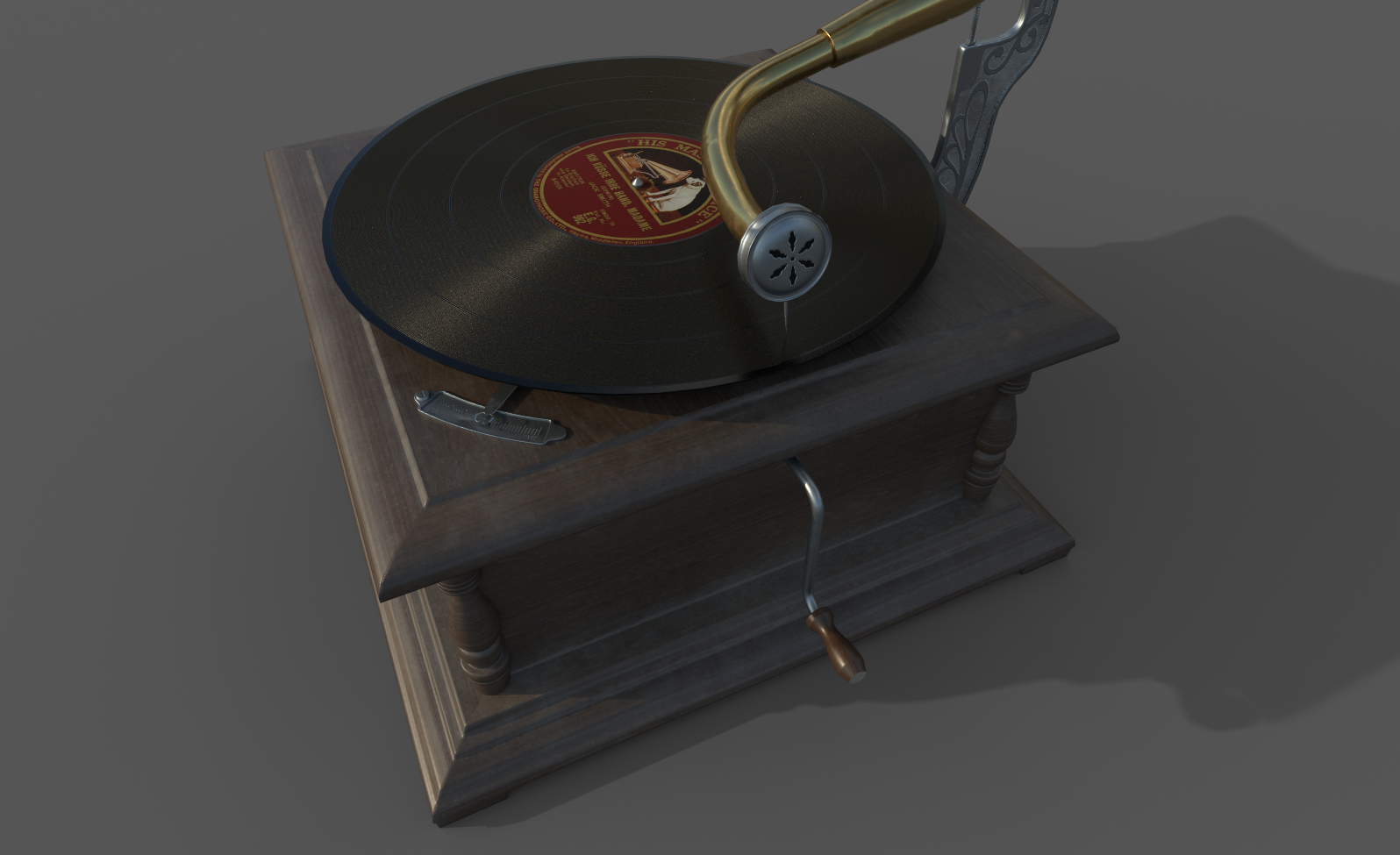 3D model pbr gramophone - TurboSquid 1256177