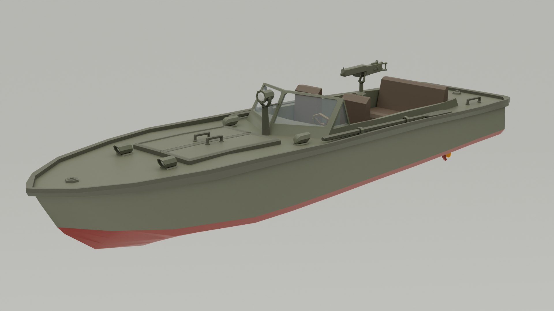 3D PG-117 Soviet Landing Boat - TurboSquid 2221846