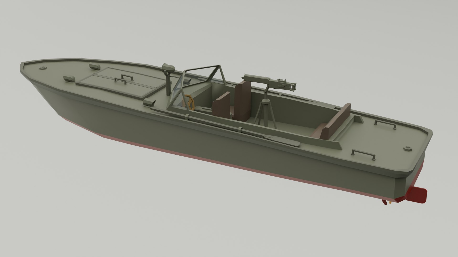 3D PG-117 Soviet Landing Boat - TurboSquid 2221846