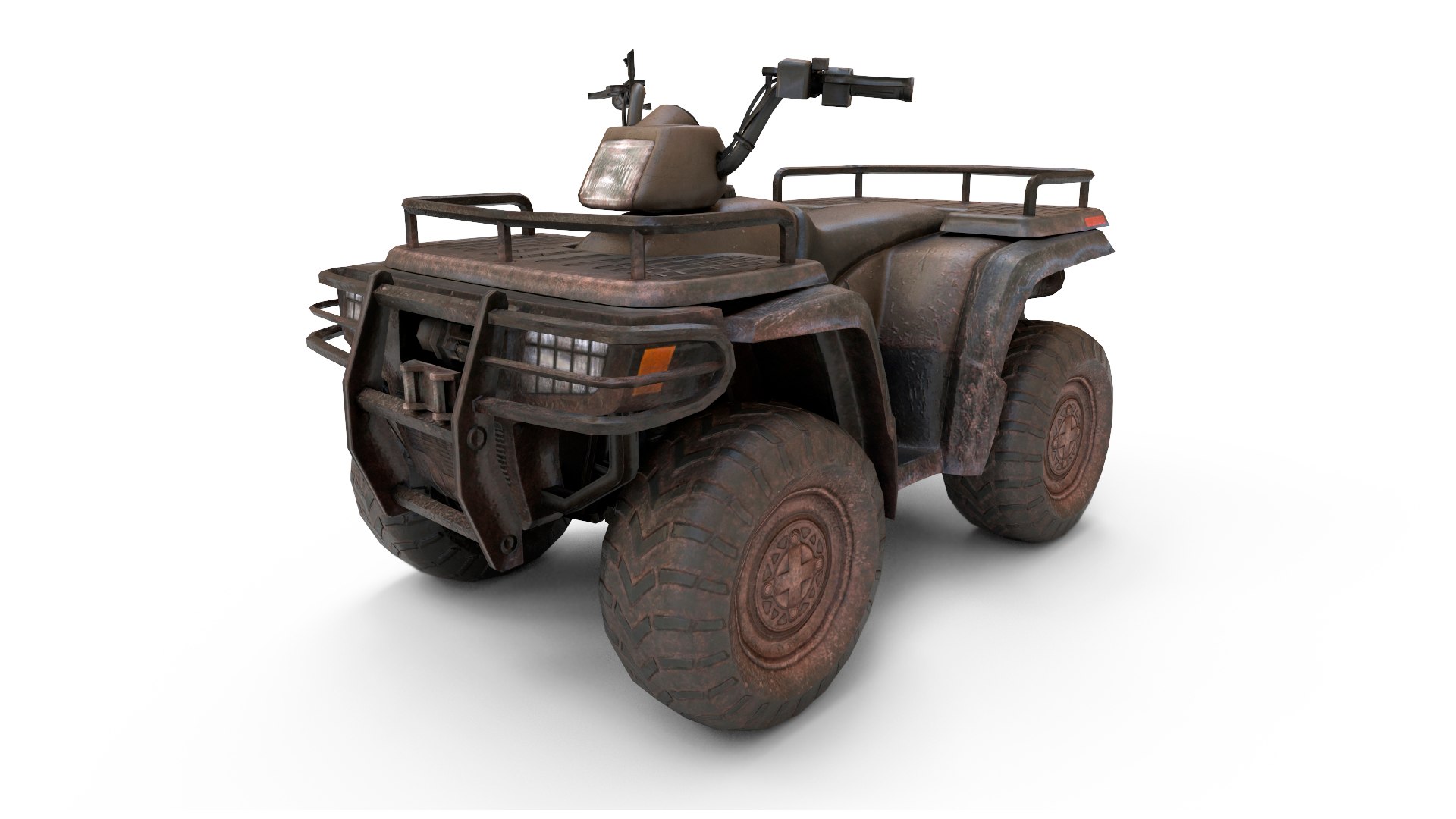 ATV Quad Bike 3D Model - TurboSquid 1769966