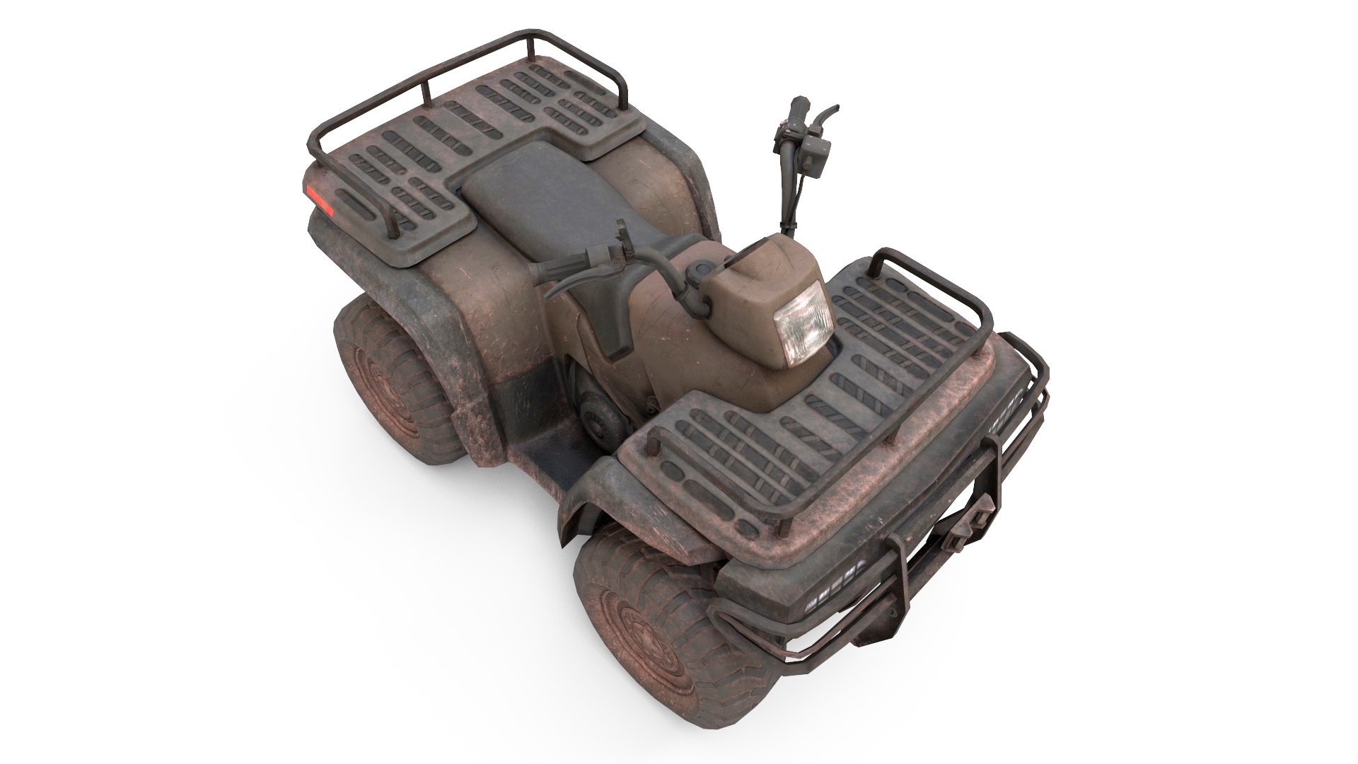 ATV Quad Bike 3D Model - TurboSquid 1769966