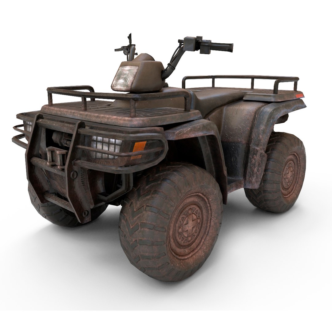 ATV Quad Bike 3D Model - TurboSquid 1769966