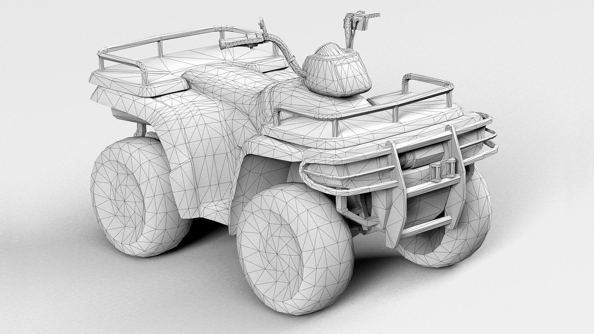 ATV Quad Bike 3D Model - TurboSquid 1769966
