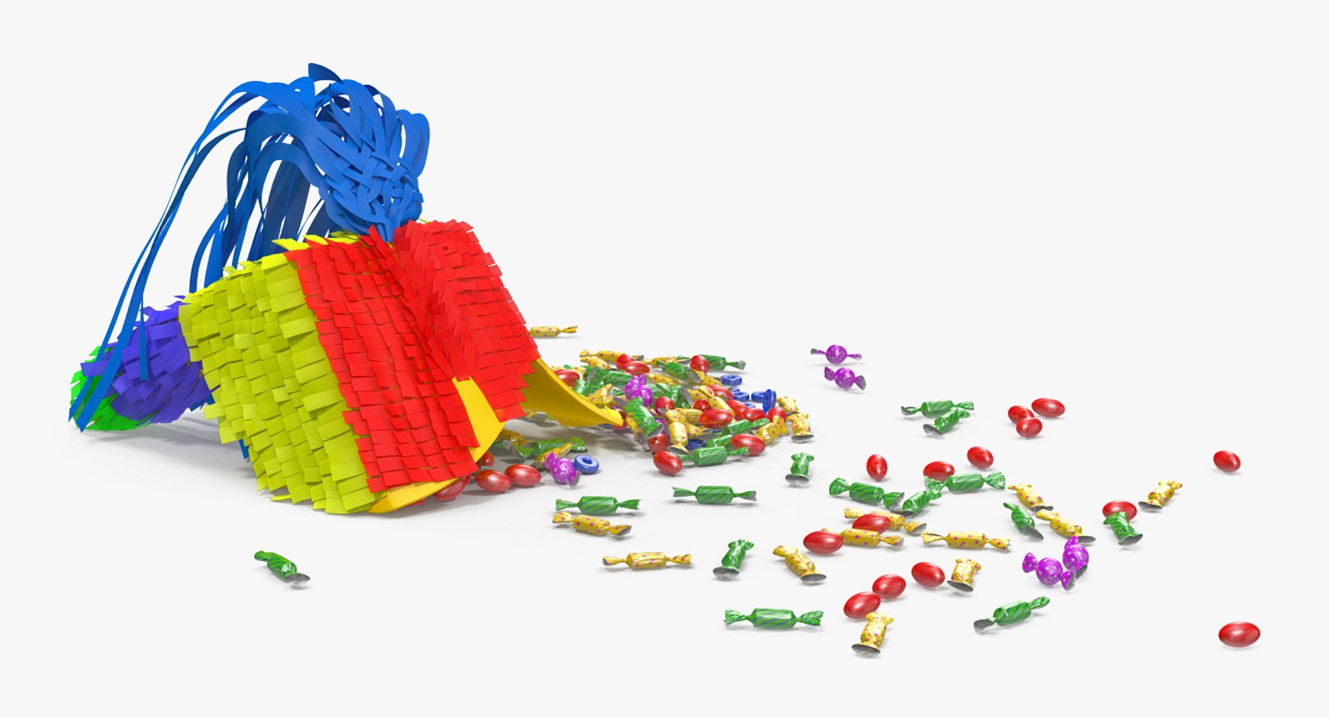 Smashed Donkey Pinata Max