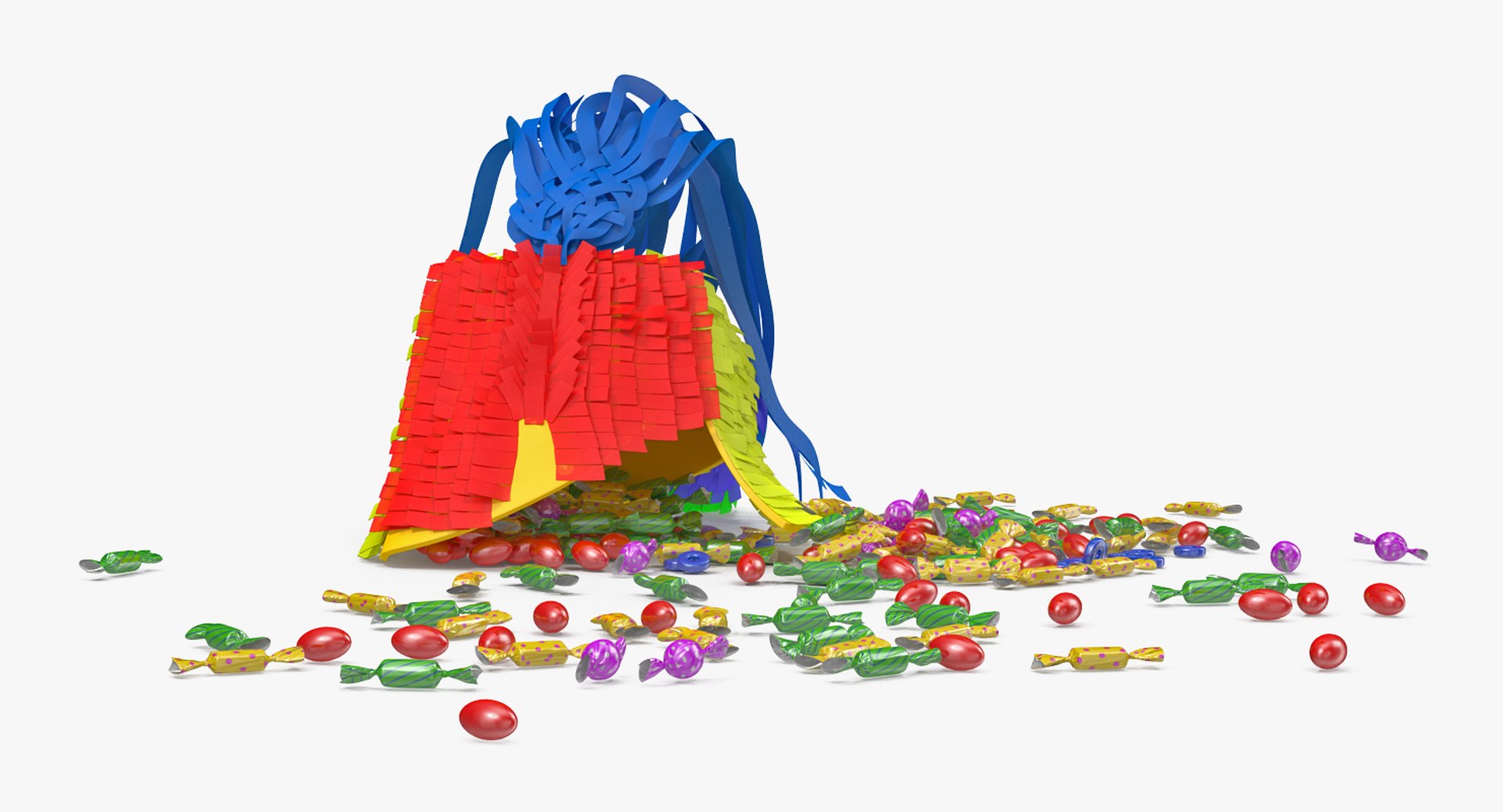 Smashed Donkey Pinata Max