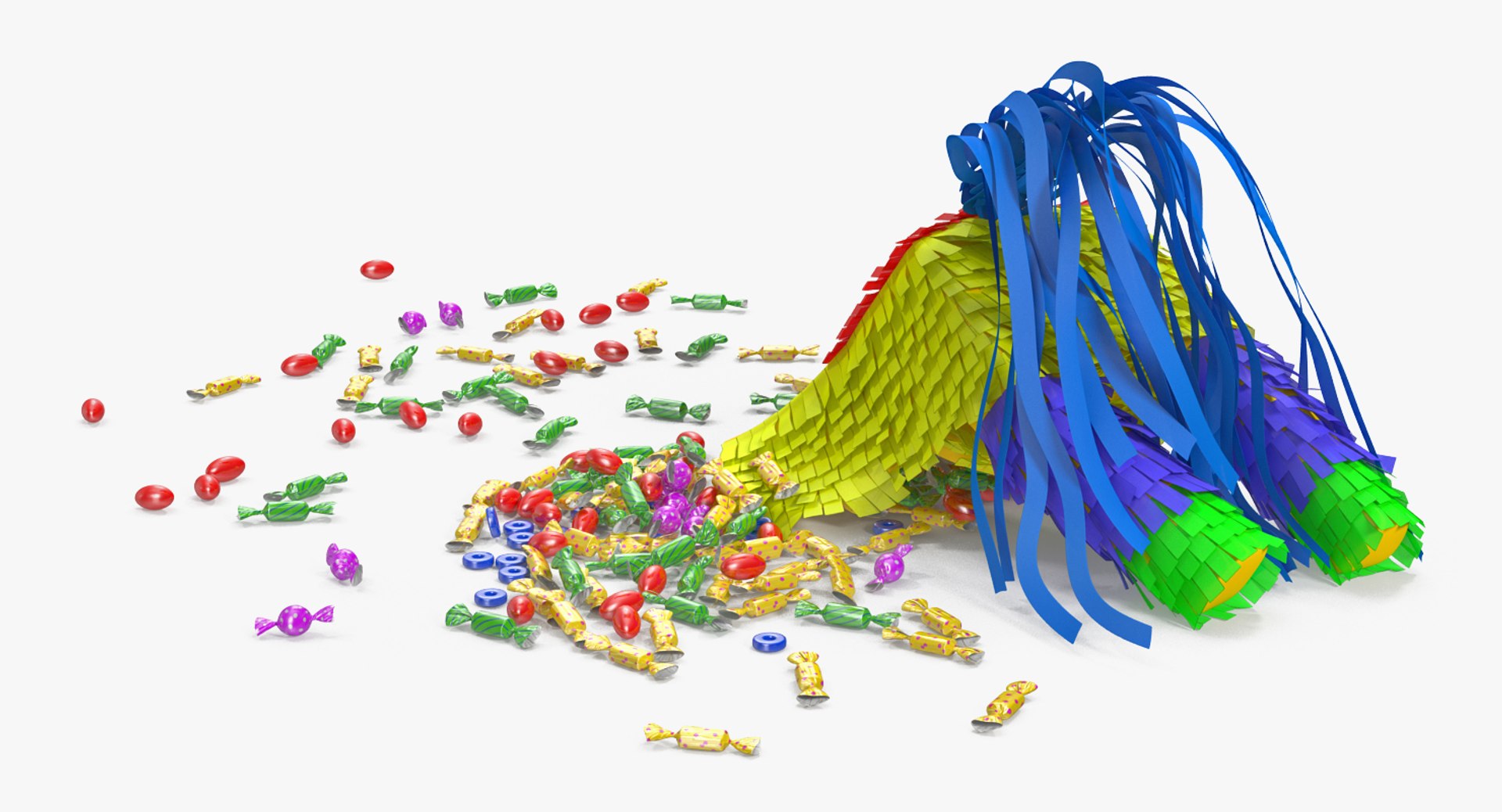 Smashed Donkey Pinata Max