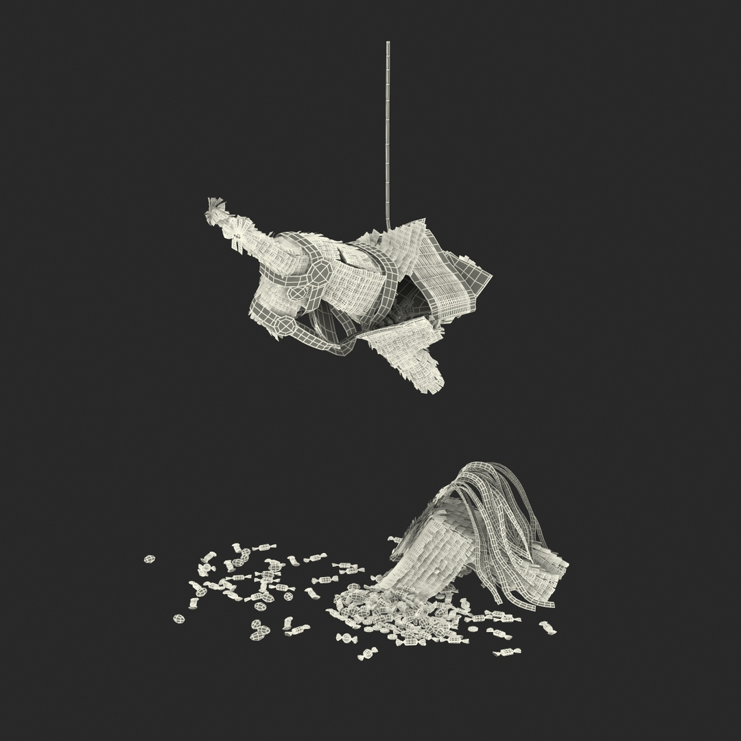 Smashed Donkey Pinata Max