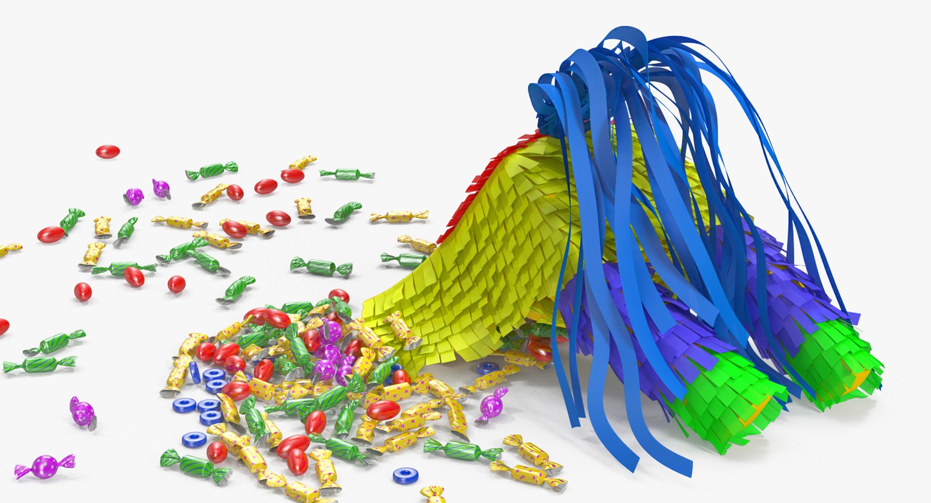 Smashed Donkey Pinata Max