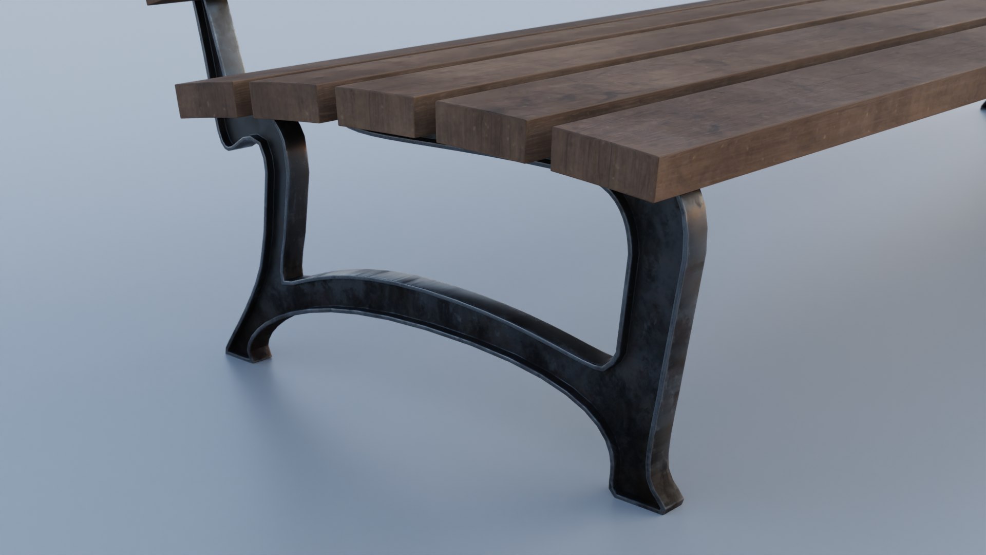 3D Parkbench Model - TurboSquid 2186148