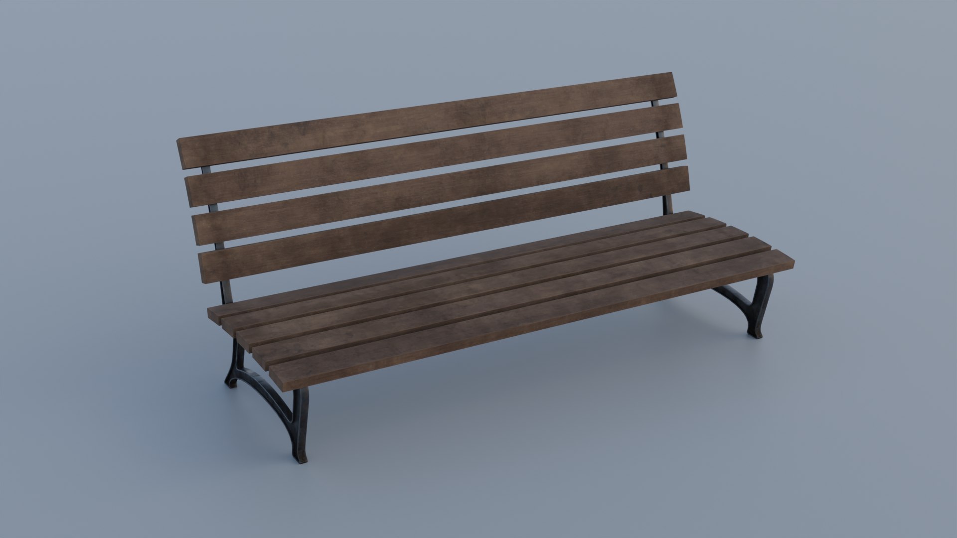 3D Parkbench Model - TurboSquid 2186148