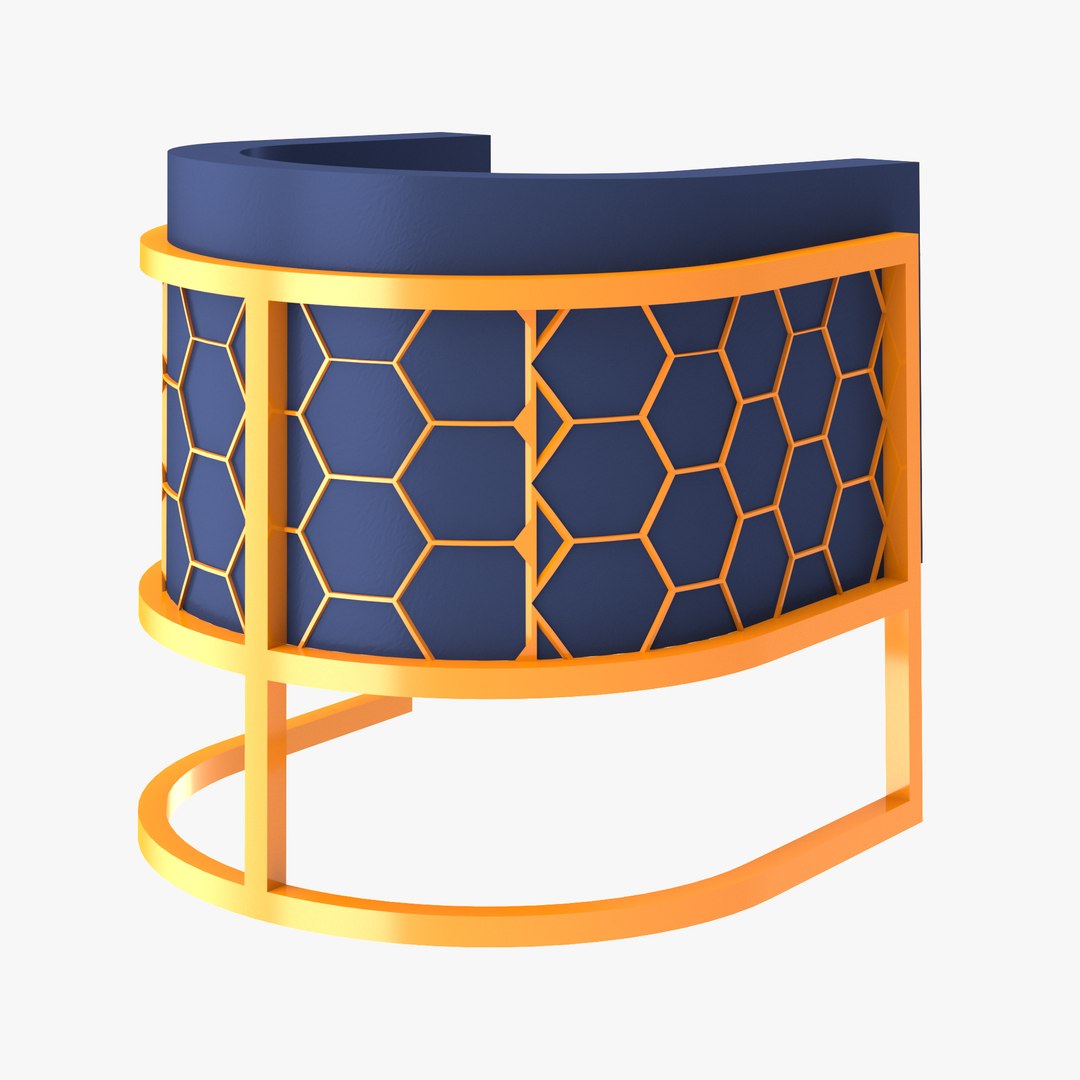 Tub Chair 3D Model - TurboSquid 1502441