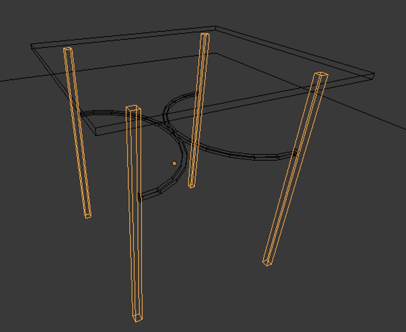 Bistro table 3D model - TurboSquid 1453112