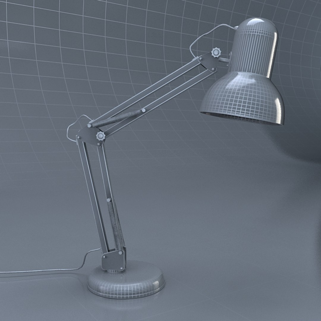 3d Desk Lamp Model