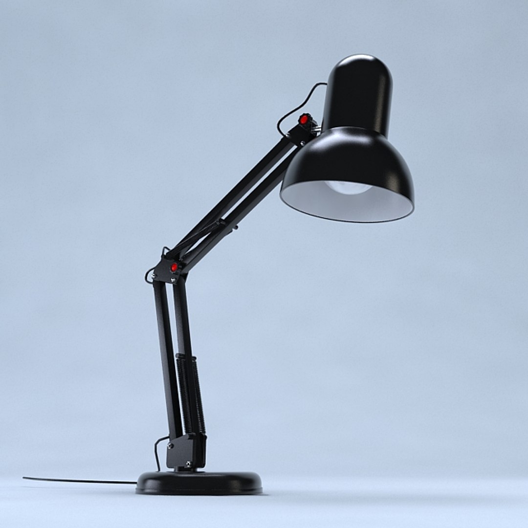 3d Desk Lamp Model