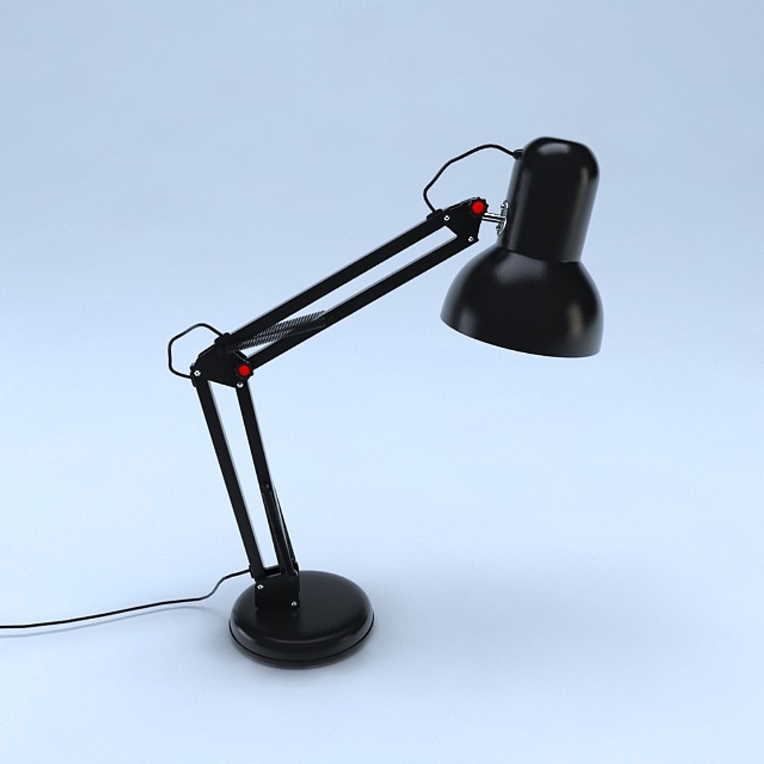 3d Desk Lamp Model